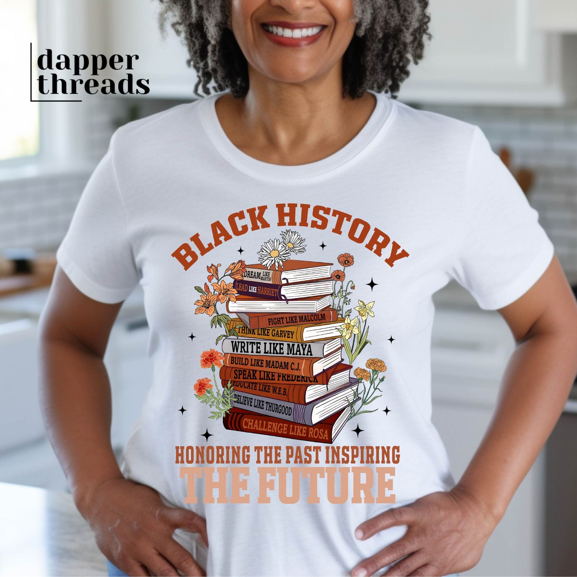 Black History Honoring The Past Inspiring The Future Tee – Dapper Threads